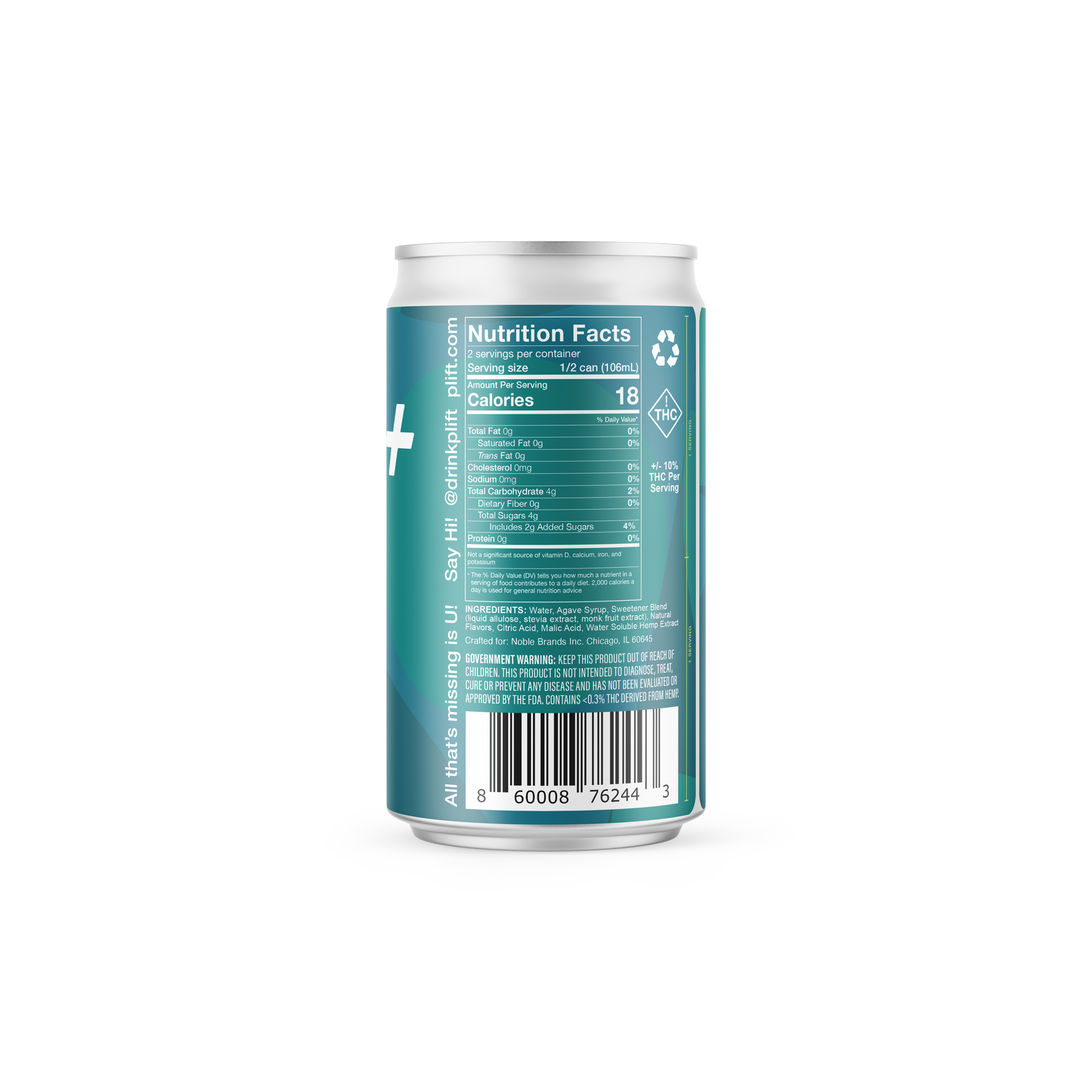 Drink Plift | Hemp-Infused Beverage